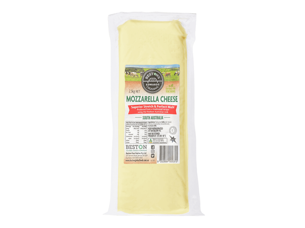 มอสซาเรลล่าชีส เบสตัน ชนิดก้อน 2.5กก – Beston Mozzarella Cheese 2.5kg ...